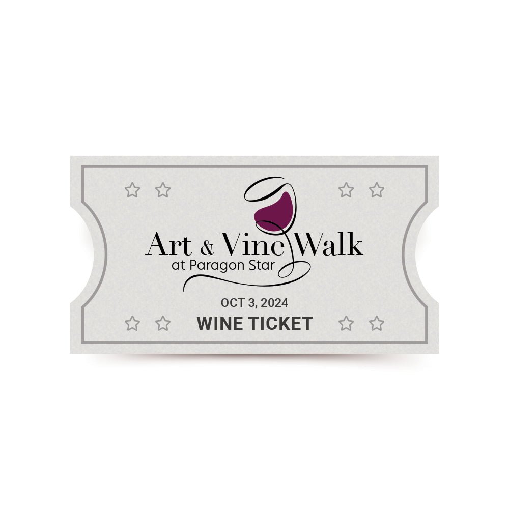 Art and Vine Walk - Wine Ticket – Paragon Star